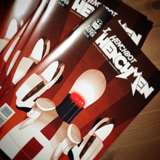 Henchmen: I Henchbot #1 is in stores Today! – Robot Paper